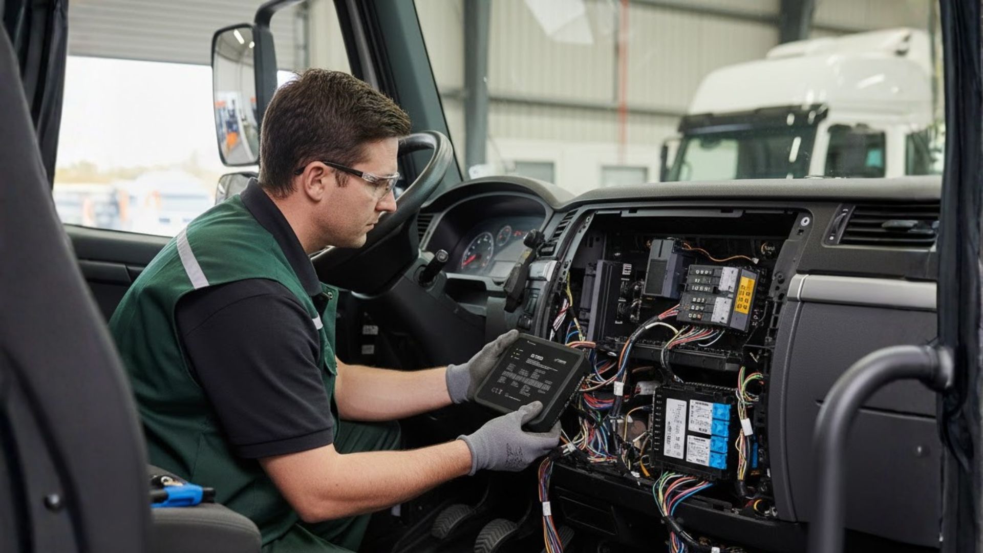 Best GPS Tracker Placement For Fleet Vehicles | Tracom